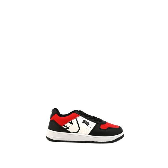 Shone | Shoes | Shone Kids Synthetic Leather Sneakers With Fabric ...